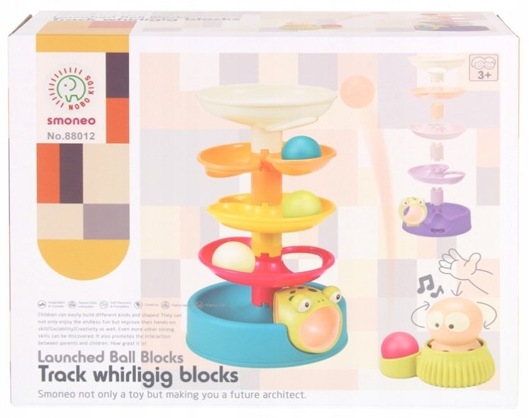 Buy Roll 'n Swirl Ball Ramp with Ball Launcher Online - Educational ...