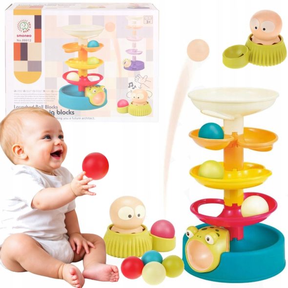 Buy Roll 'n Swirl Ball Ramp with Ball Launcher Online - Educational ...