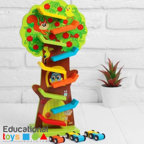 Buy Squirrel Taxiway Wooden Race Track Online - Educational Toys Pakistan