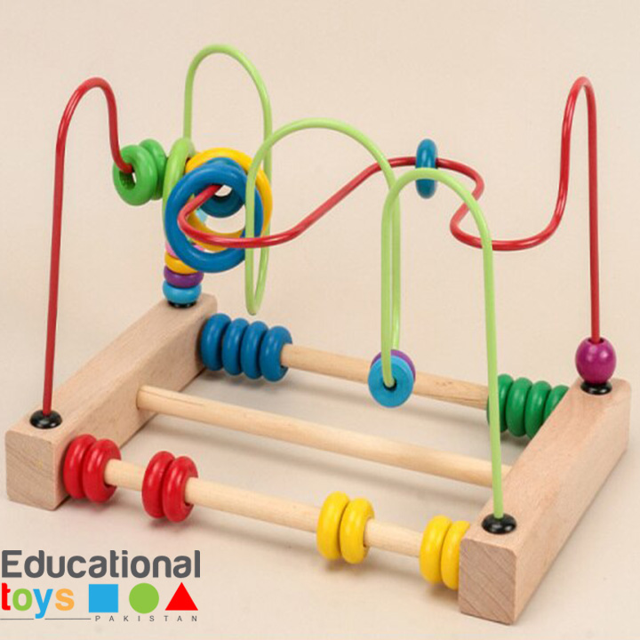 Buy Wooden Bead Maze Online - Educational Toys Pakistan