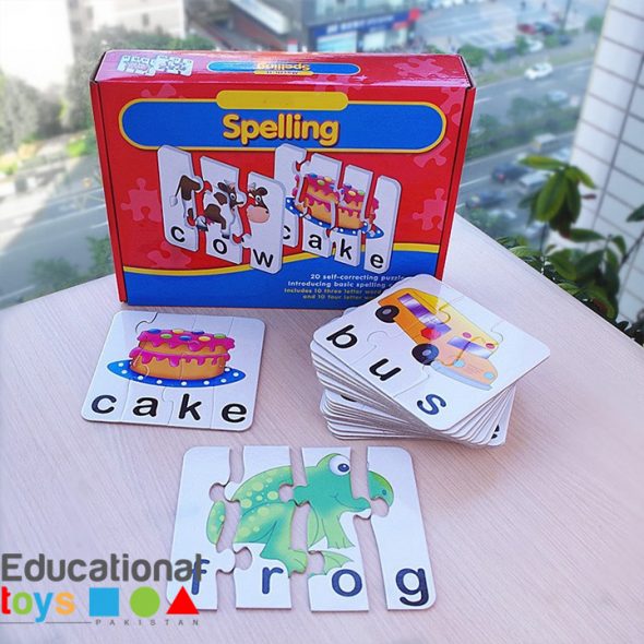 Buy Match it! Spelling Puzzle Game - Large Online - Educational Toys ...
