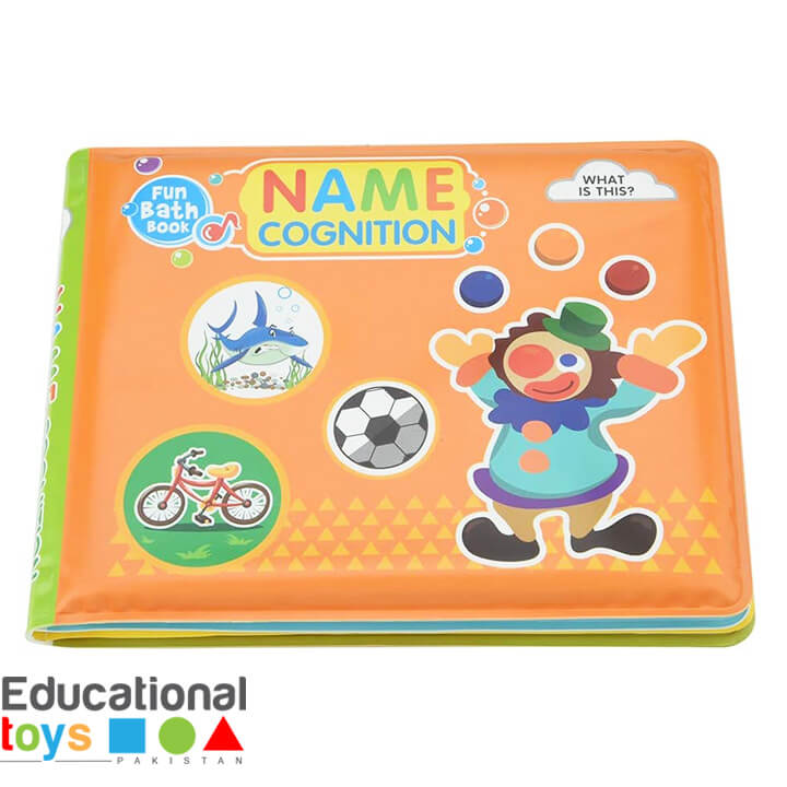 Buy Name Cognition Bath Book for Infants Online - Educational Toys Pakistan
