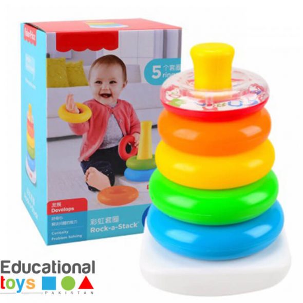 Buy Rock - A - Stack - Ring Tower for Infants Online - Educational Toys ...