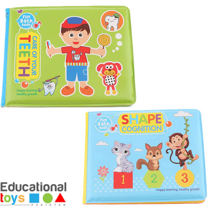 Buy Set of Two Bath Books (Shape Cognition and Care of Your Teeth ...