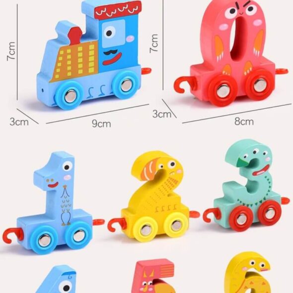 Buy Digital Cartoon Number Train - Wooden Online - Educational Toys ...