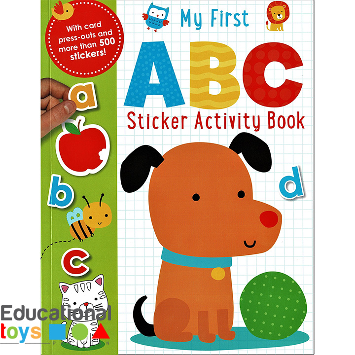 Buy My First ABC Sticker Activity Book Online - Educational Toys Pakistan