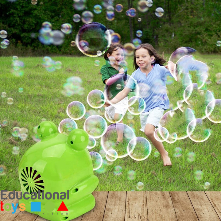 Buy Frog Bubble - Automatic Bubble Machine Online - Educational Toys ...
