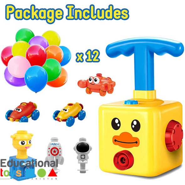 Buy Balloon Racer Cars with Launcher Online - Educational Toys Pakistan