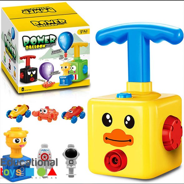 Buy Balloon Racer Cars with Launcher Online - Educational Toys Pakistan