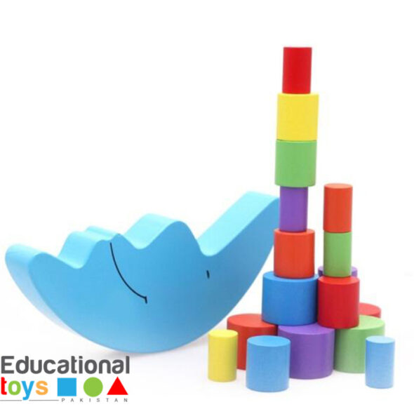 Buy Wooden Moon Balance Stacking Game Online - Educational Toys Pakistan