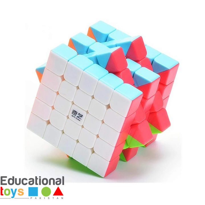 Buy QiYi QiZheng S 5x5 Stickerless Speed Cube Online - Educational Toys ...