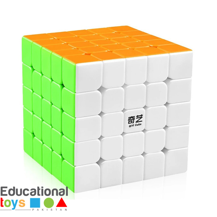 Buy QiYi QiZheng S 5x5 Stickerless Speed Cube Online - Educational Toys ...