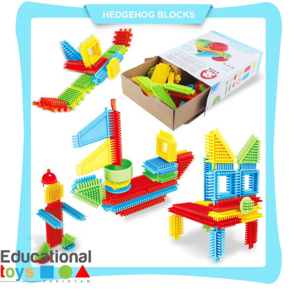Buy Hedgehog Bristle Mini Blocks (150 Pieces) Online - Educational Toys ...