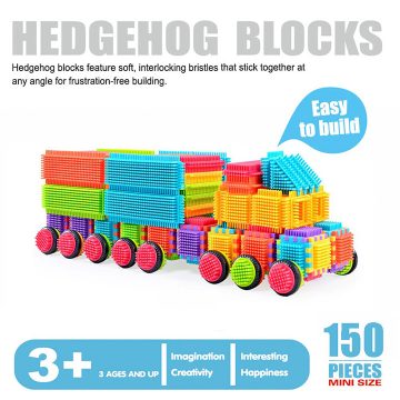 Buy Hedgehog Bristle Mini Blocks (150 Pieces) Online - Educational Toys ...