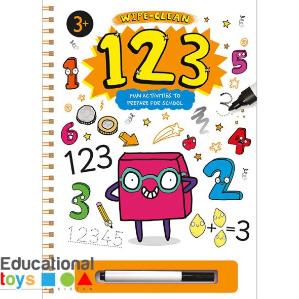 Buy 123: Wipe-Clean Workbook Online - Educational Toys Pakistan