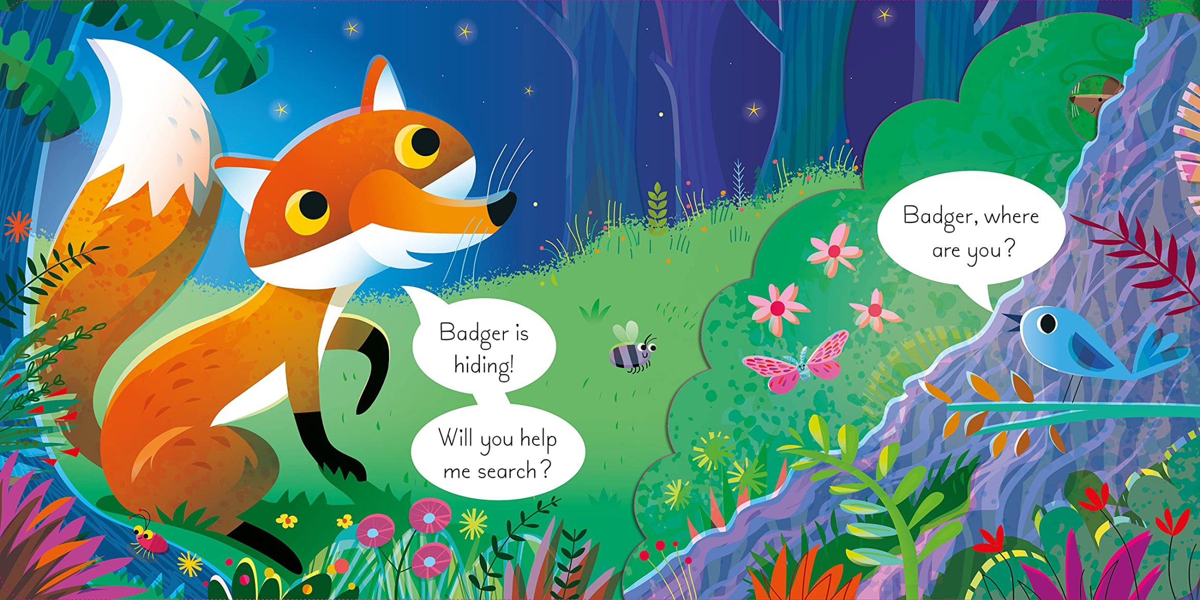 Buy Usborne Lift the Flap Play Hide n Seek with Fox Online ...