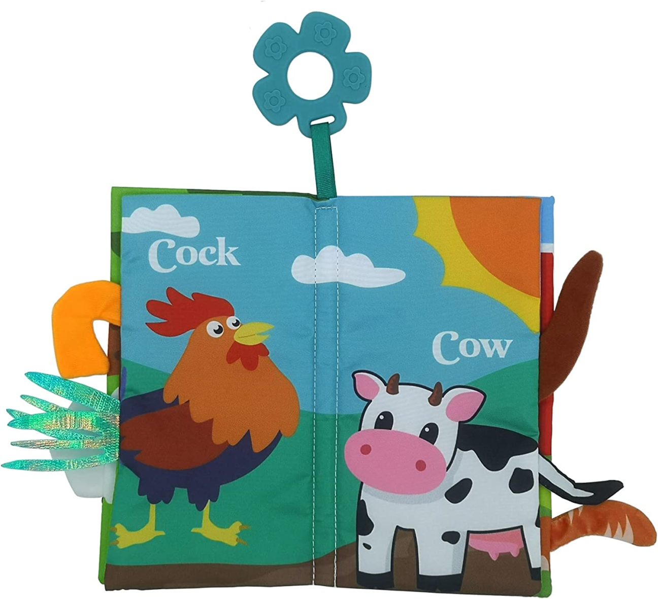 Buy Farm Tails - Soft Crinkle Cloth Book for Babies Online ...