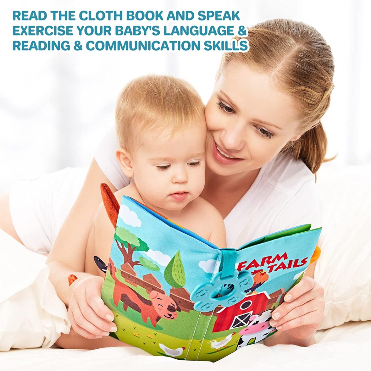 Buy Farm Tails - Soft Crinkle Cloth Book for Babies Online ...