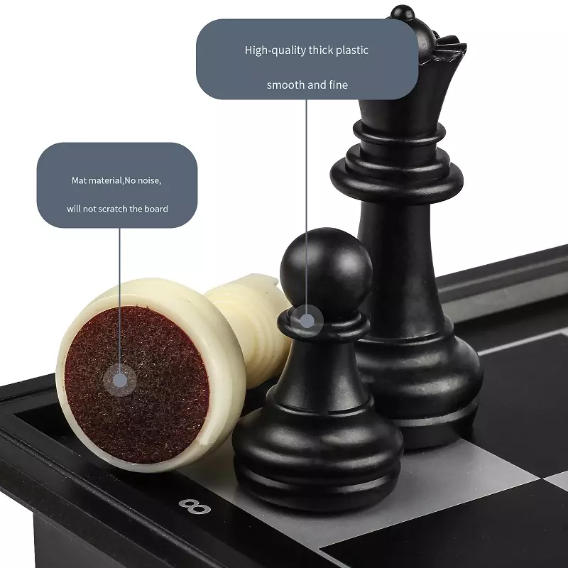 Buy 2-in-1 Magnetic Chess and Checkers (Foldable) Online - Educational ...