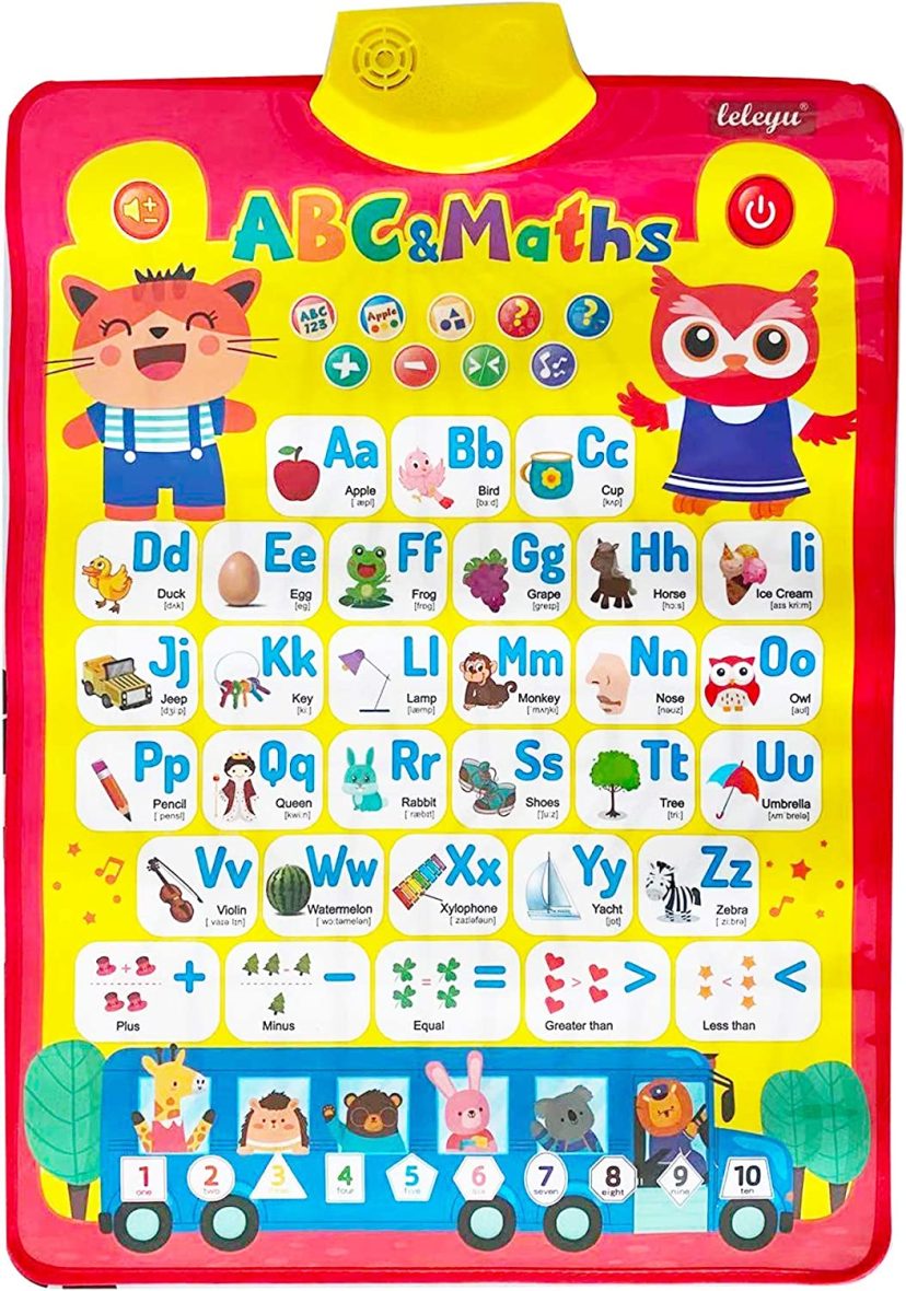 Buy Talking Poster ABC and Math Online - Educational Toys Pakistan