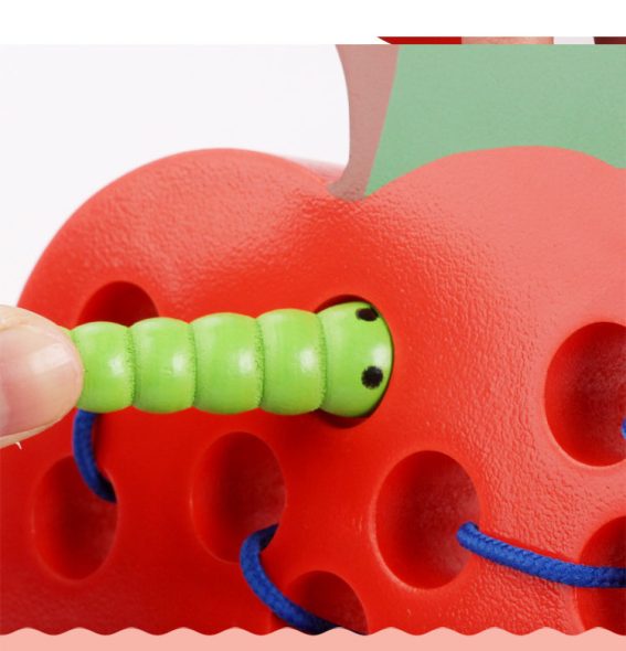 Buy Wooden Lacing/ Threading Toy Online - Educational Toys Pakistan