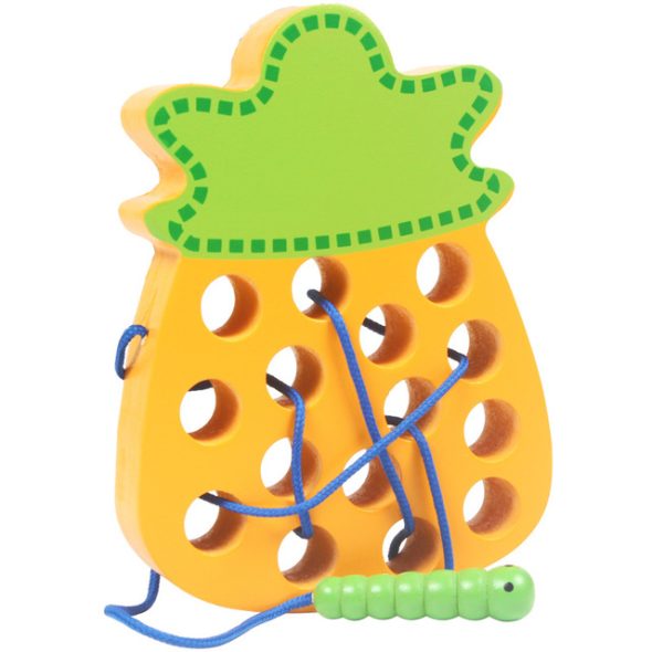 Buy Wooden Lacing/ Threading Toy Online - Educational Toys Pakistan