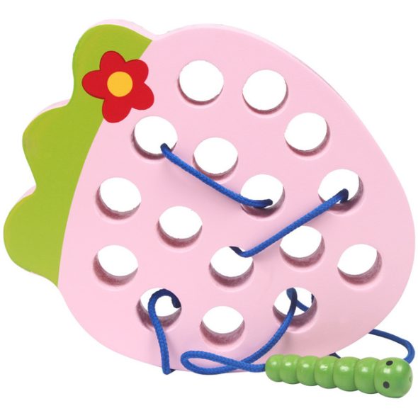 Buy Wooden Lacing/ Threading Toy Online - Educational Toys Pakistan