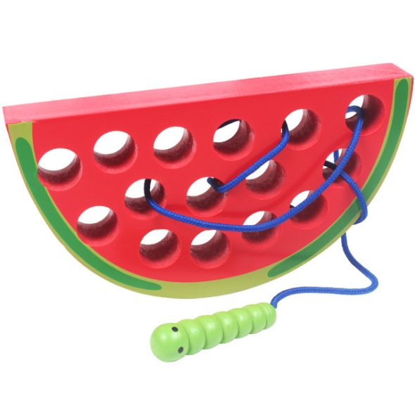 Buy Wooden Lacing/ Threading Toy Online - Educational Toys Pakistan