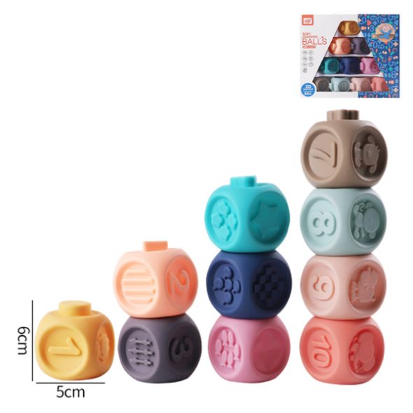 Buy Soft Number Stacking Blocks - box slightly damaged Online ...