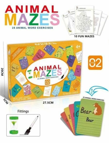 Buy Animal Mazes Online - Educational Toys Pakistan