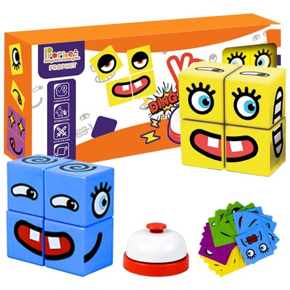 Buy 2 Players Emoji Cube Battle Game Online - Educational Toys Pakistan