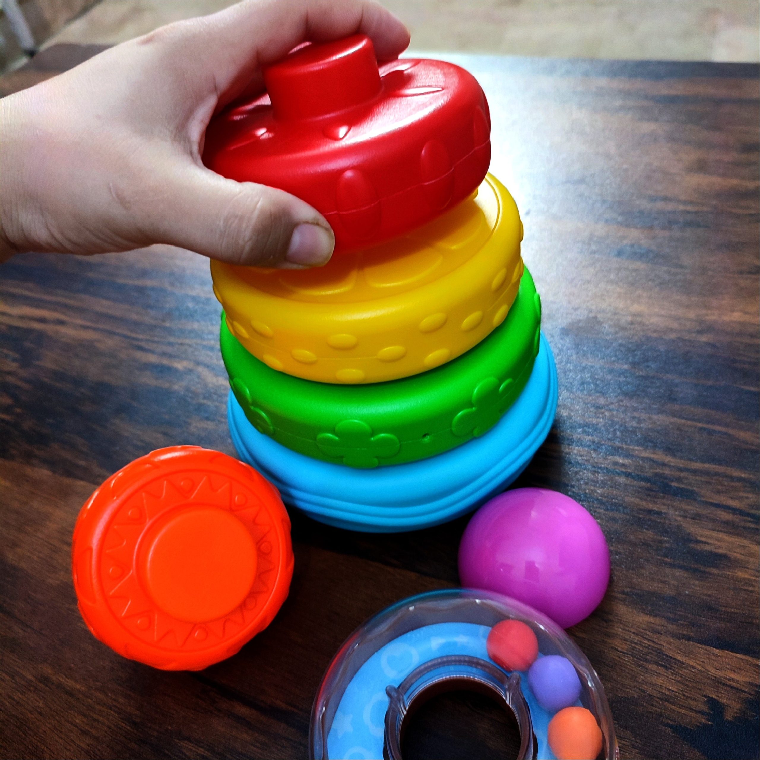 Buy Colourful Stacking Rings for babies Online - Educational Toys Pakistan