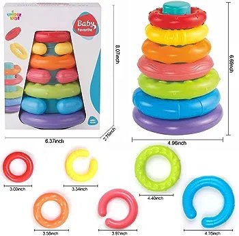 Buy Stacking Interlocking Rings for Babies (Ring Tower) Online ...