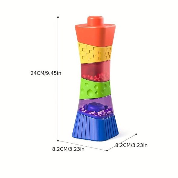 Buy Rainbow Stacking Building Blocks Online - Educational Toys Pakistan
