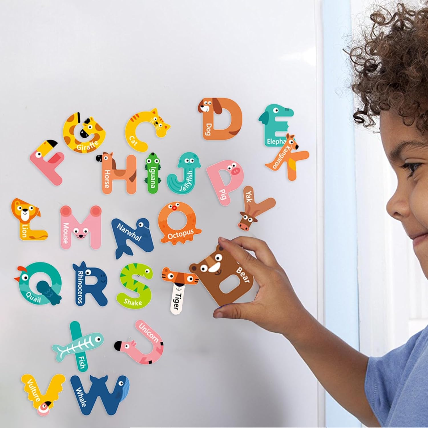 Buy Magnetic Letters A to Z - 26 Pieces Online - Educational Toys Pakistan