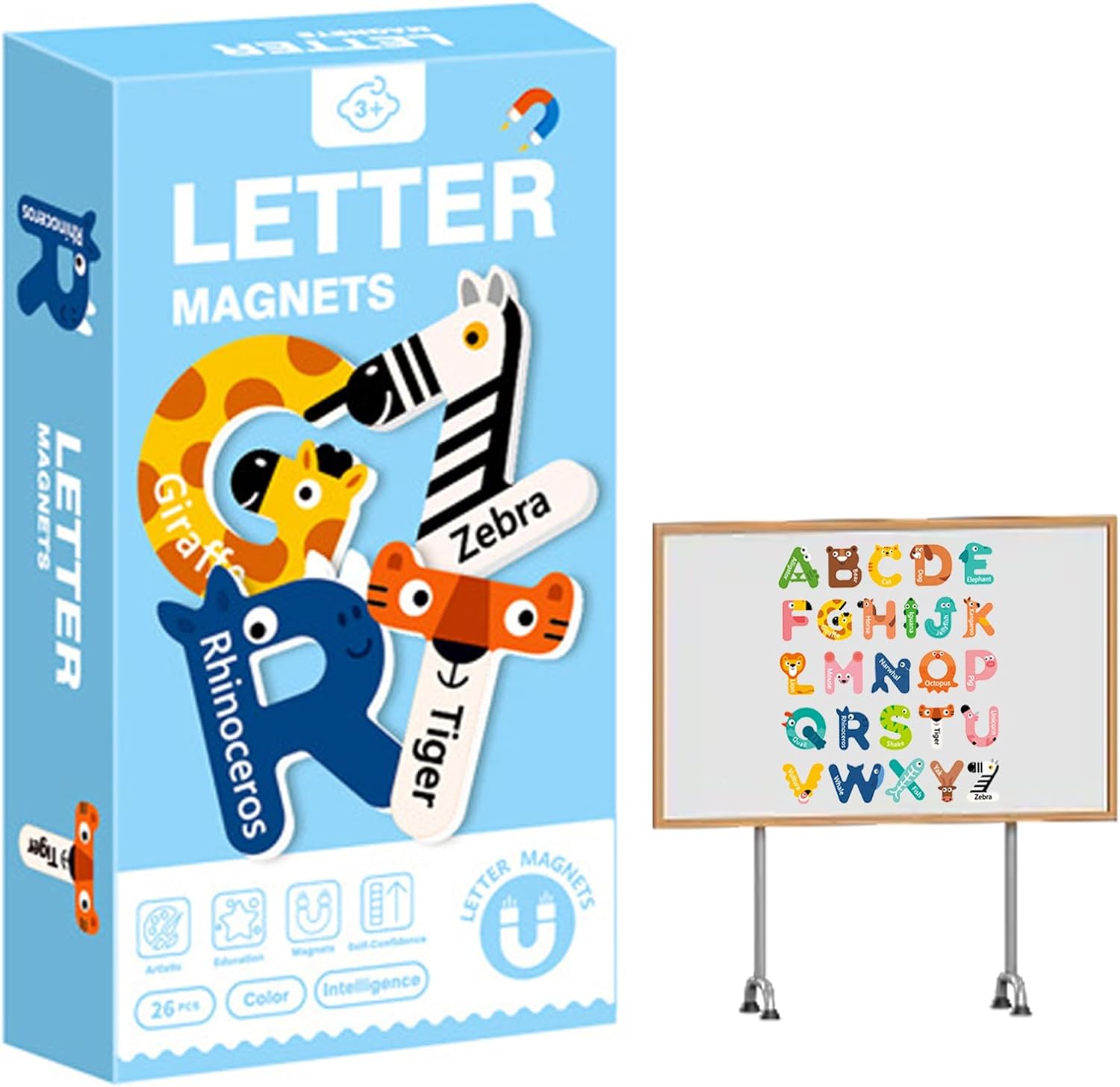 Buy Magnetic Letters A to Z - 26 Pieces Online - Educational Toys Pakistan