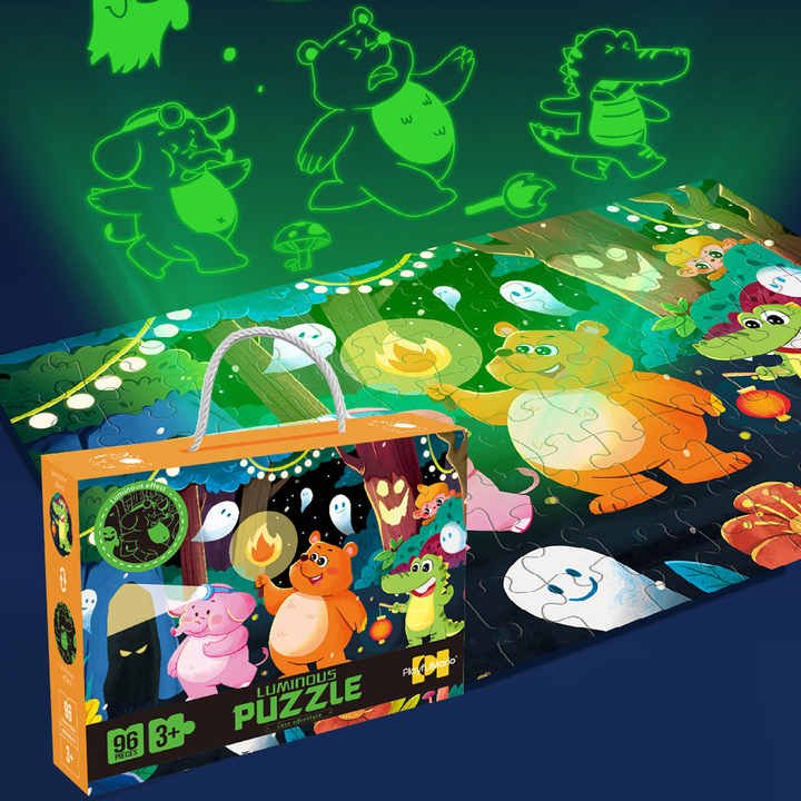 Buy Luminous Jigsaw Puzzle - 96 pieces Online - Educational Toys Pakistan