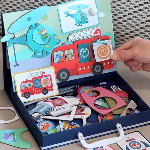 Buy Means of Transport - Magnetic Puzzle Box Online - Educational Toys ...