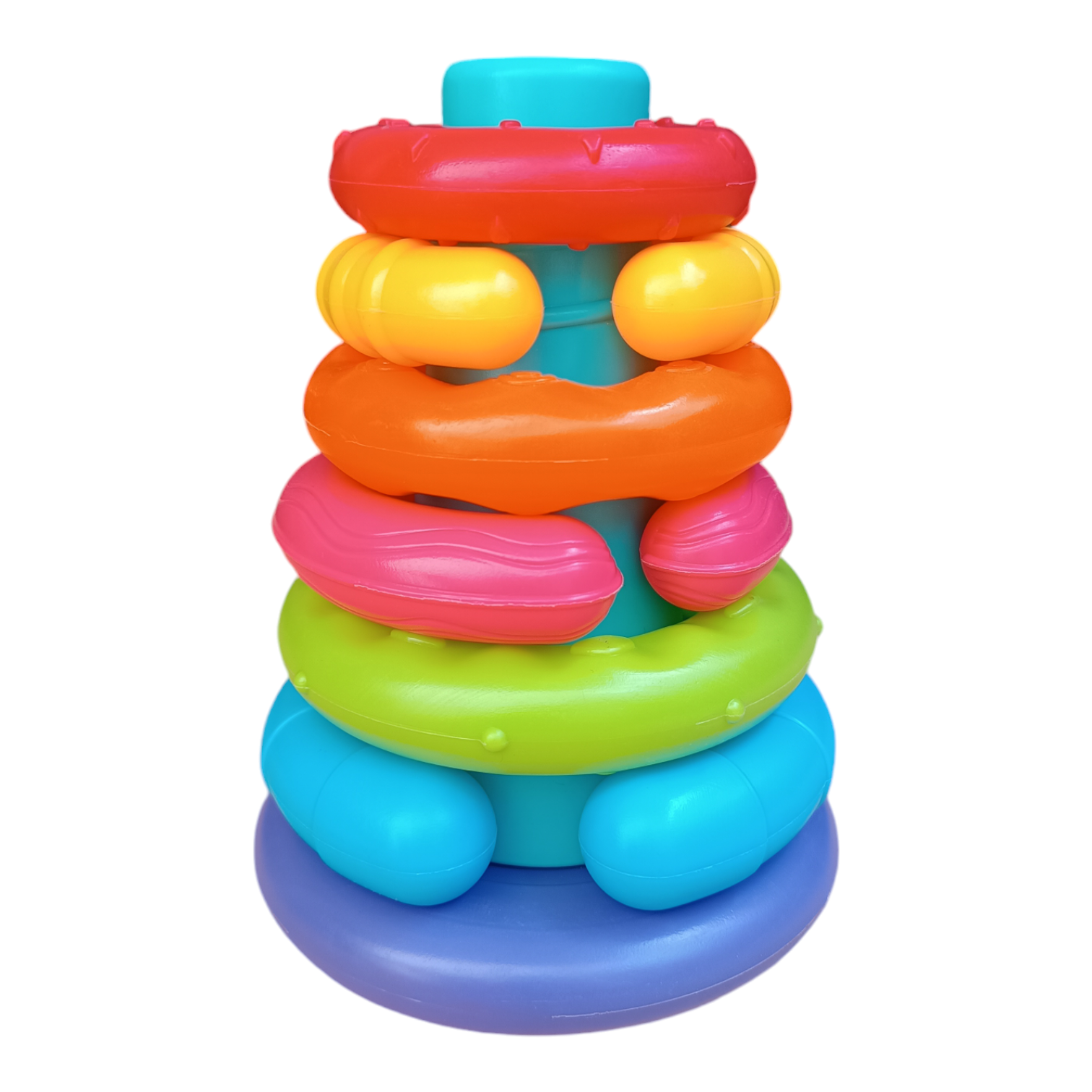 Buy Stacking Interlocking Rings for Babies (Ring Tower) - Without Box ...