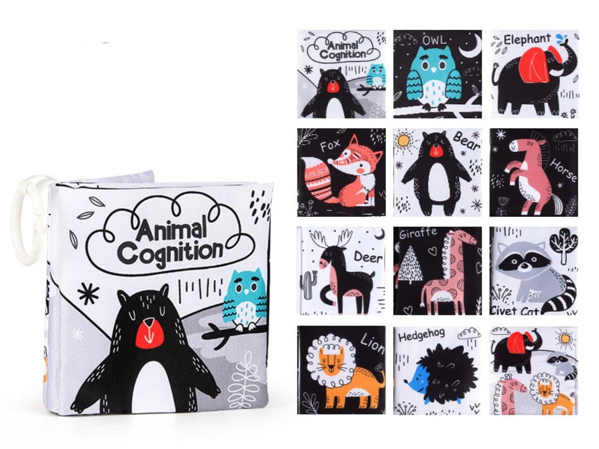 Buy Animal Cognition - High Contrast Cloth Book for Infants Online ...