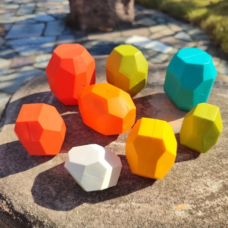 Buy Fun Colorful Balance Stones (12 Pcs) Online - Educational Toys Pakistan